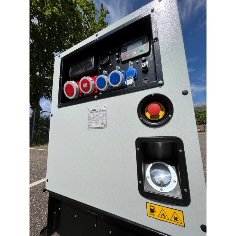 Generator Genmac Infinity G20PS Stage 5 Perkins Diesel-20 kVA 400V